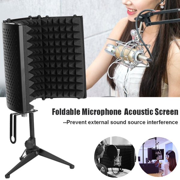 Microphone Isolation Shield Studio Mic Sound – Immortal Electronics